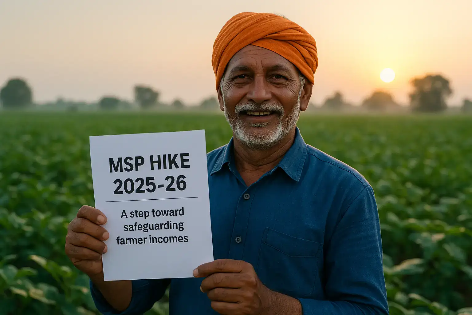 MSP Hike 2025-26: Govt Raises Prices for 14 Kharif Crops